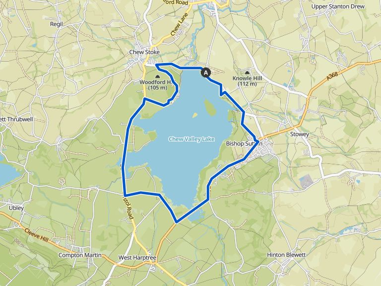 Chew Valley Lake – Chew Valley Lake picnic area loop from Chew Magna ...